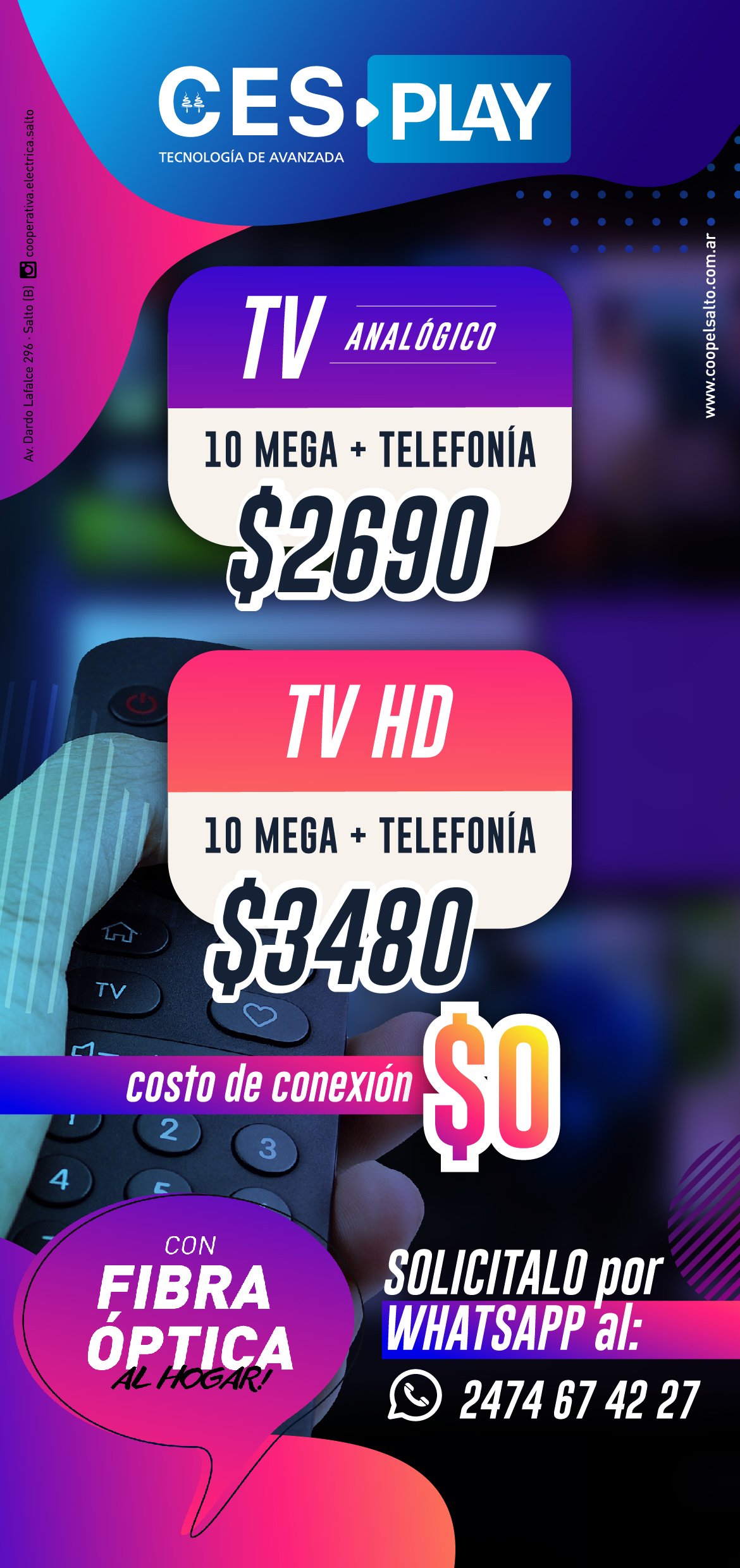 CES Play – Cooperativa Electrica de Salto